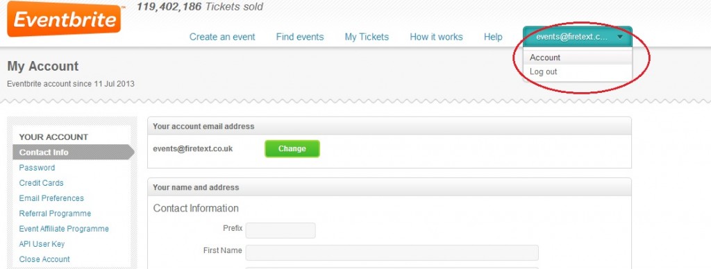 Where to Find Your Eventbrite API User Key - SMS Marketing Blog