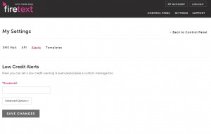 How-To: Set a Low-Alert Threshold - SMS Marketing Blog