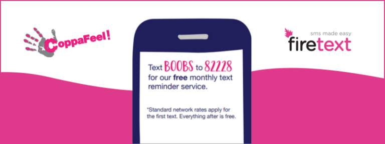 CoppaFeel! Uses FireText to Send Monthly Text Reminders